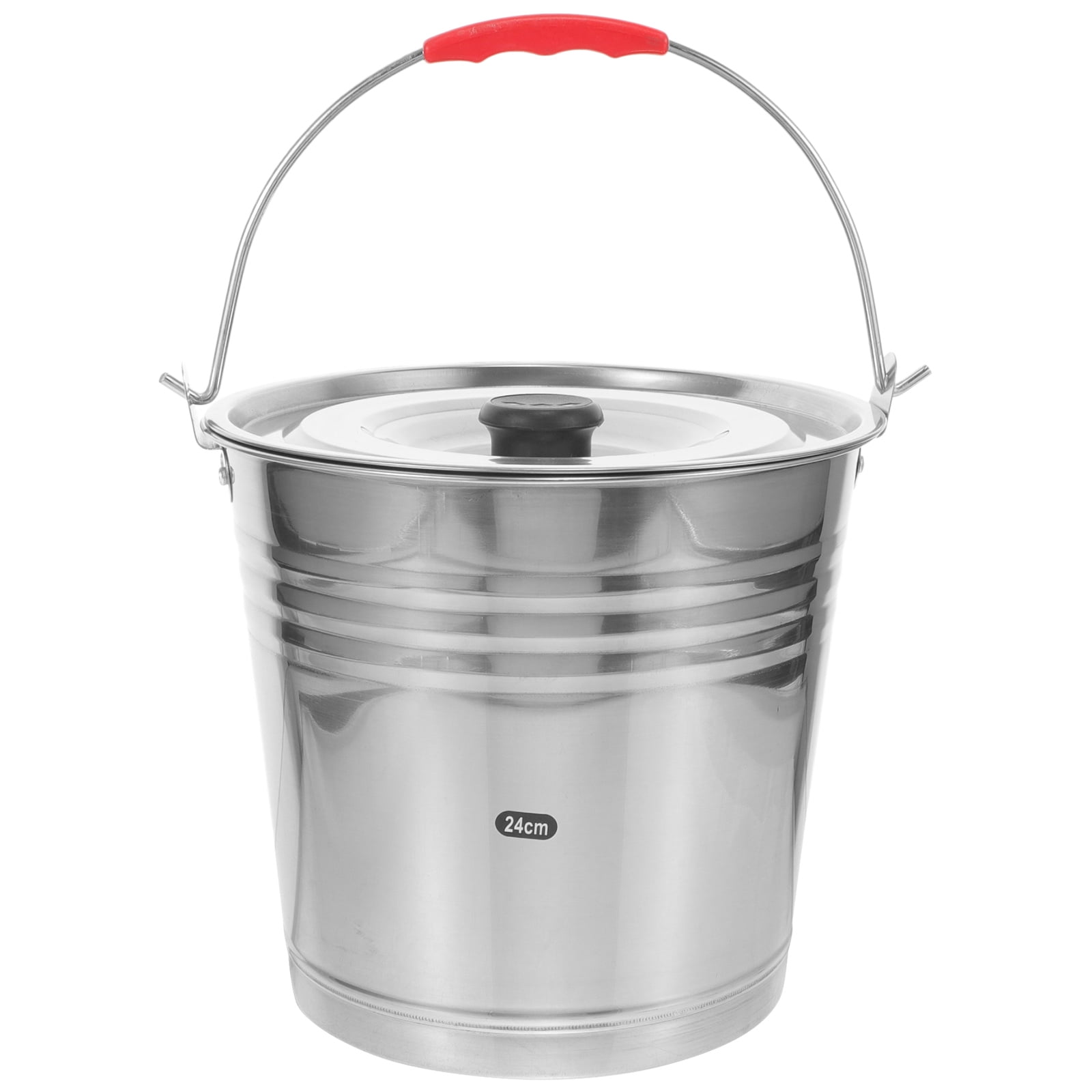 PUBERT Stainless Steel Ice Barrel Water Bucket Party Stainless Steel ...