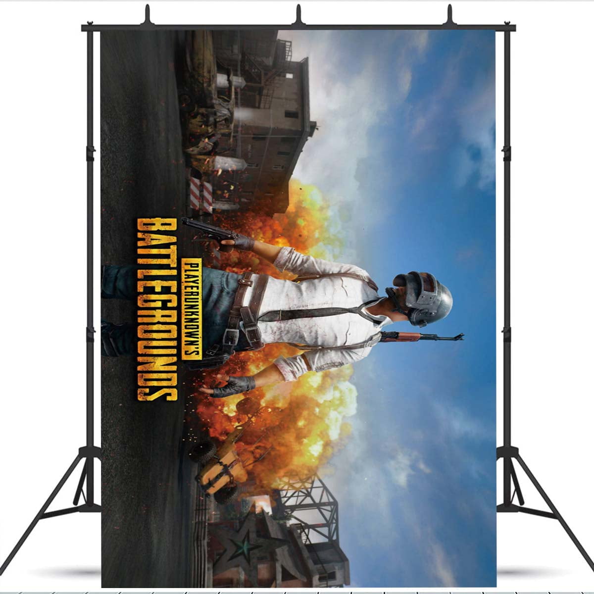 PUBG Taspestry Wall Decor Birthday Banner Backdrop Background Party ...