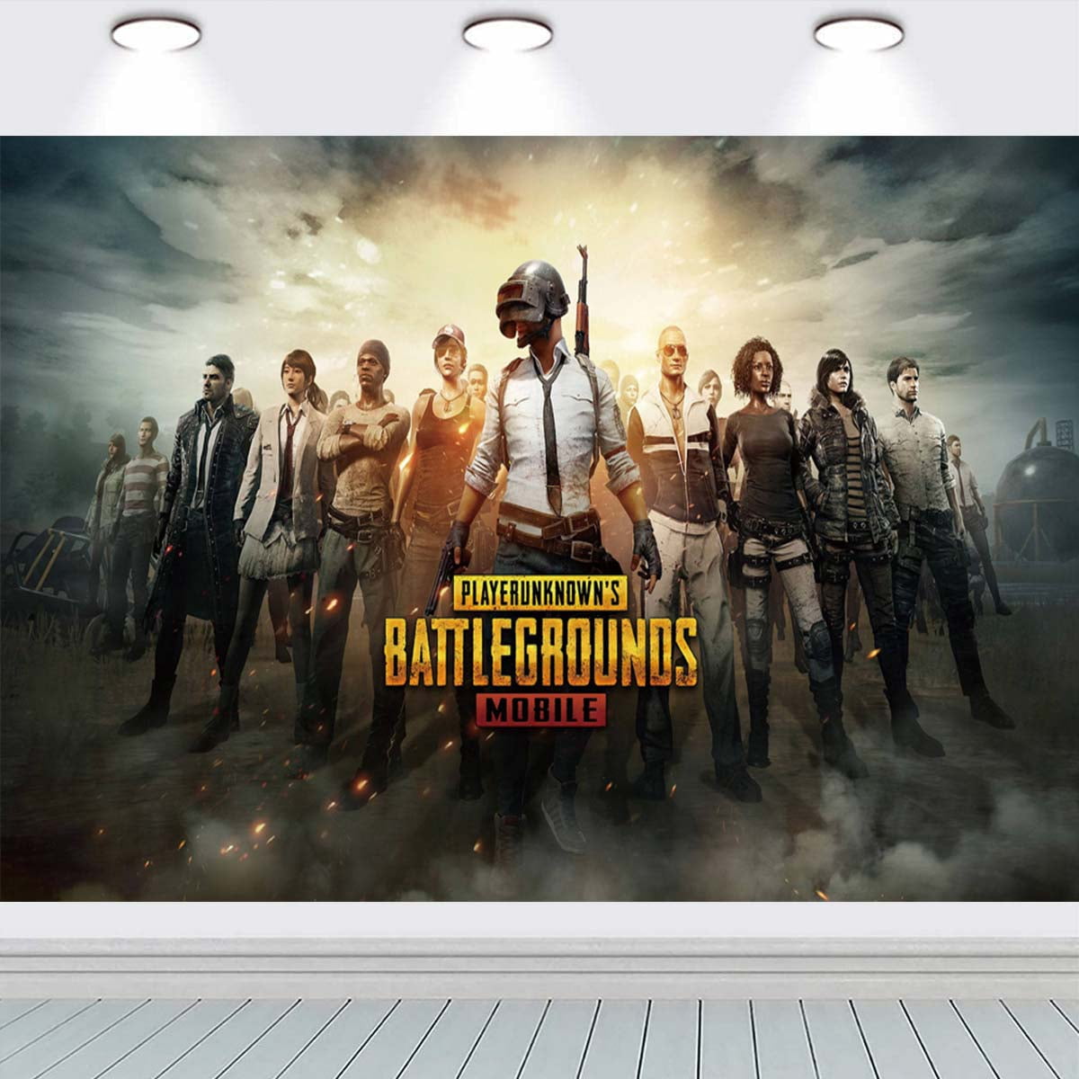 PUBG school Backdrop Party Supplies Taspestry Background Banner ...