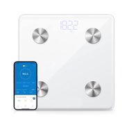 iHome Smart Bluetooth Digital Body Scale, Black, 14 Measurements, 397 ...