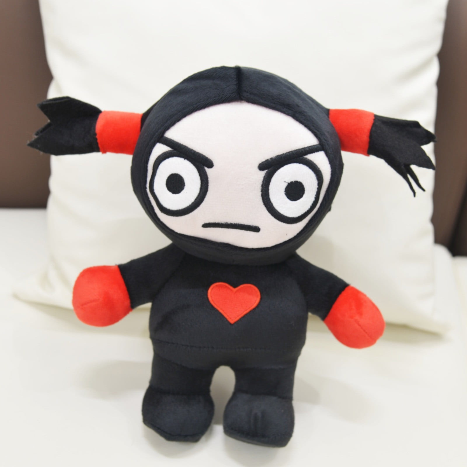 PUCCA Plush toy Stuffed Soft Doll Hot Collectible Statue Cute Bun Head ...