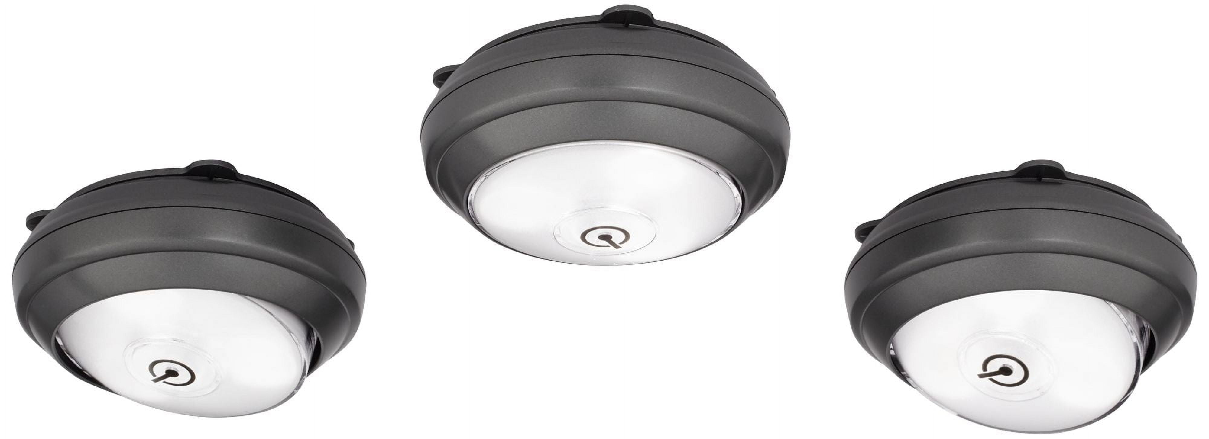 PUCK LIGHT 3LED GRAY (Pack of 1) - Walmart.com