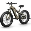 HOVSCO HovScout Electric Bike, 750W 26" Full Suspension Fat Tire Ebike for Adults, 28mph Top ...