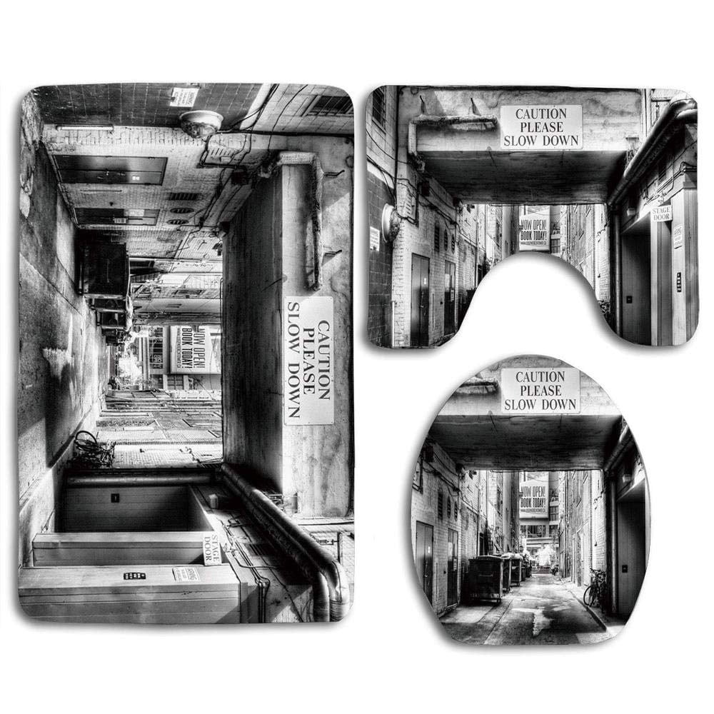 PUDMAD City Caution Please Slow Down Sign on Passage Town Old Fashion ...