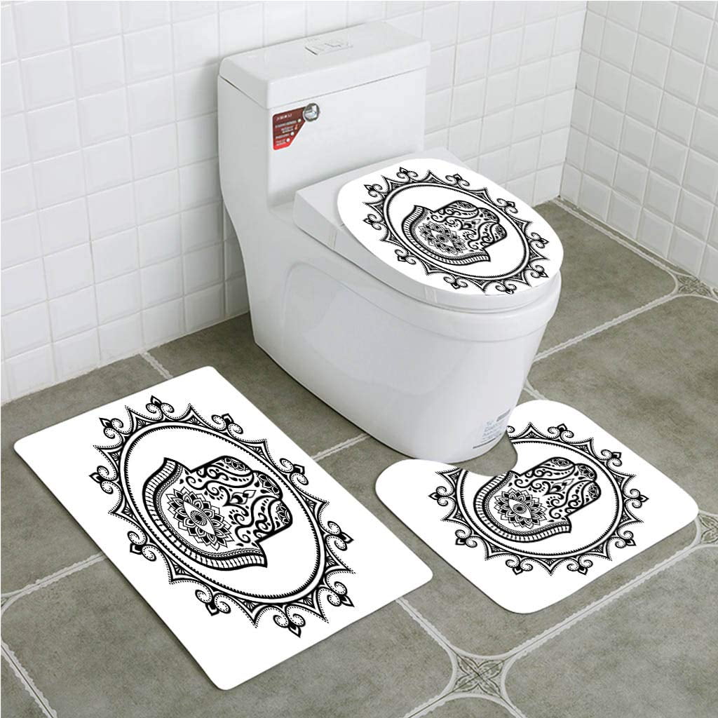PUDMAD Evil Eye Hamsa Hand Drawn Symbol Evil Eye in Mandala Ethnic ...