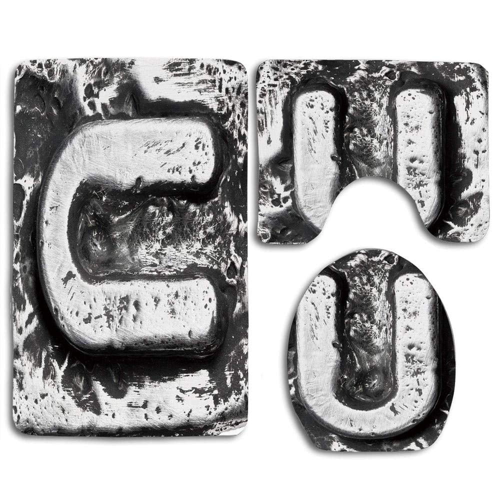PUDMAD Letter U Old Stylized U Font Large Letters Scattered Symbolic ...