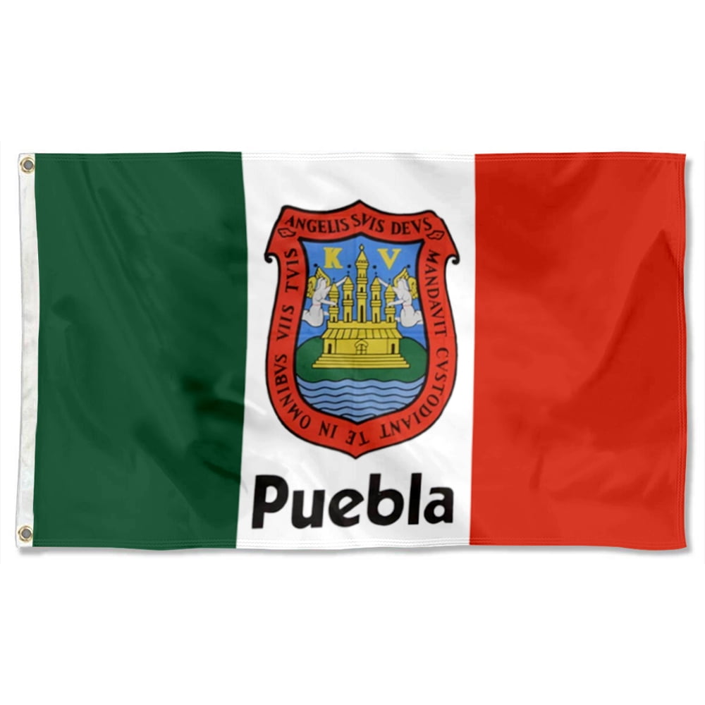 PUEBLA MEXICO STATE Flags Polyester 3x5 FT banner - Walmart.com