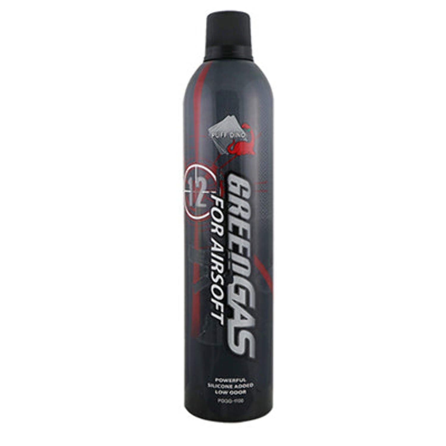 PUFF DINO Green Gas Classic, 600ml Silicone Added for Airsoft Guns ...