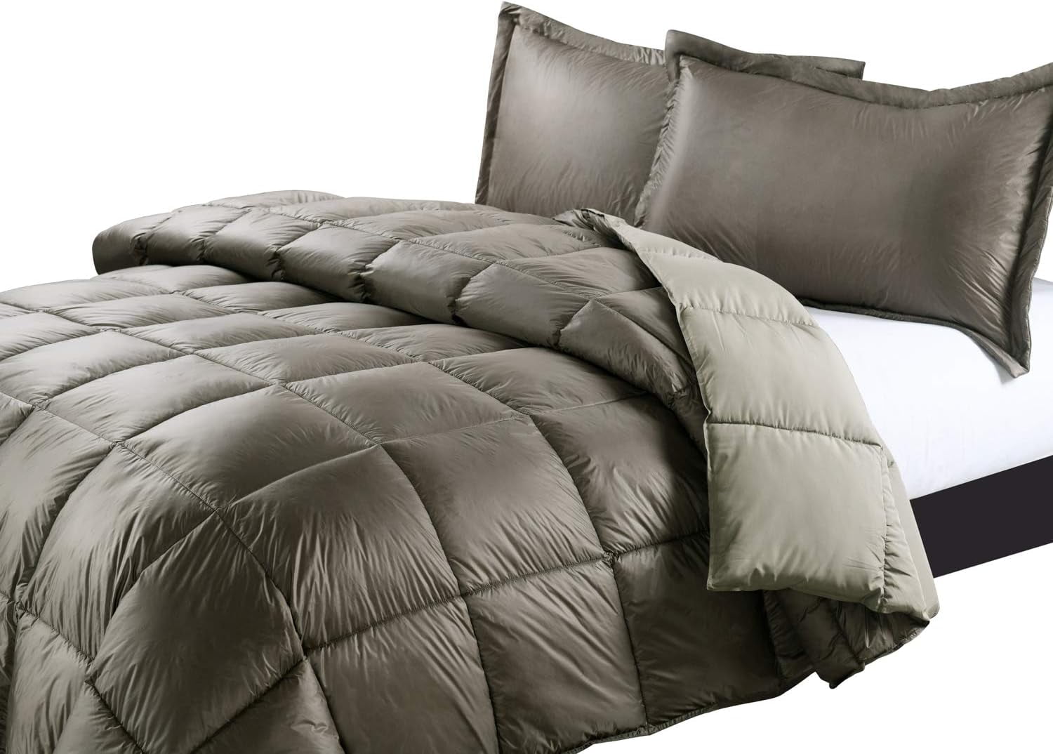 PUFF High Loft Down Indoor/Outdoor Water Resistant Comforter with Extra ...