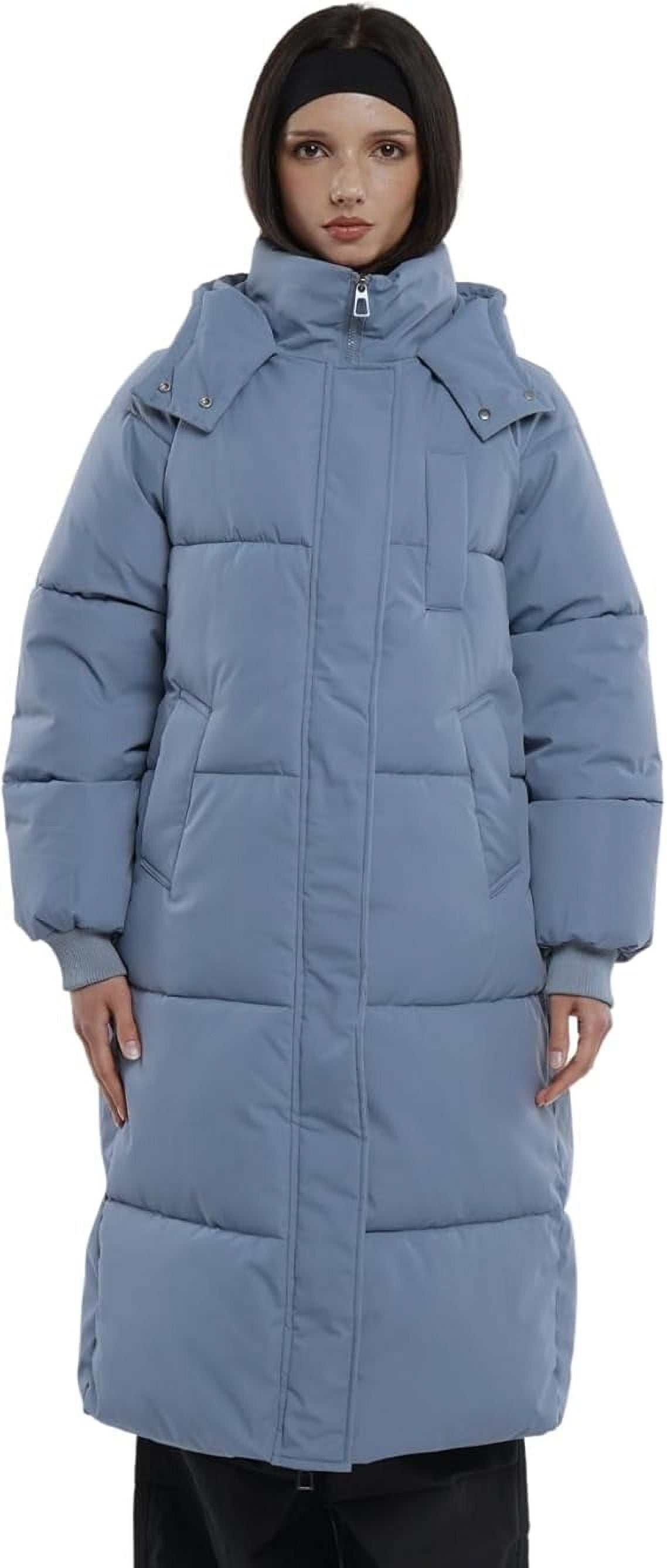 PUFFIT Long Puffer Jacket for Women,Ultra Soft Winter Coat Hooded with ...