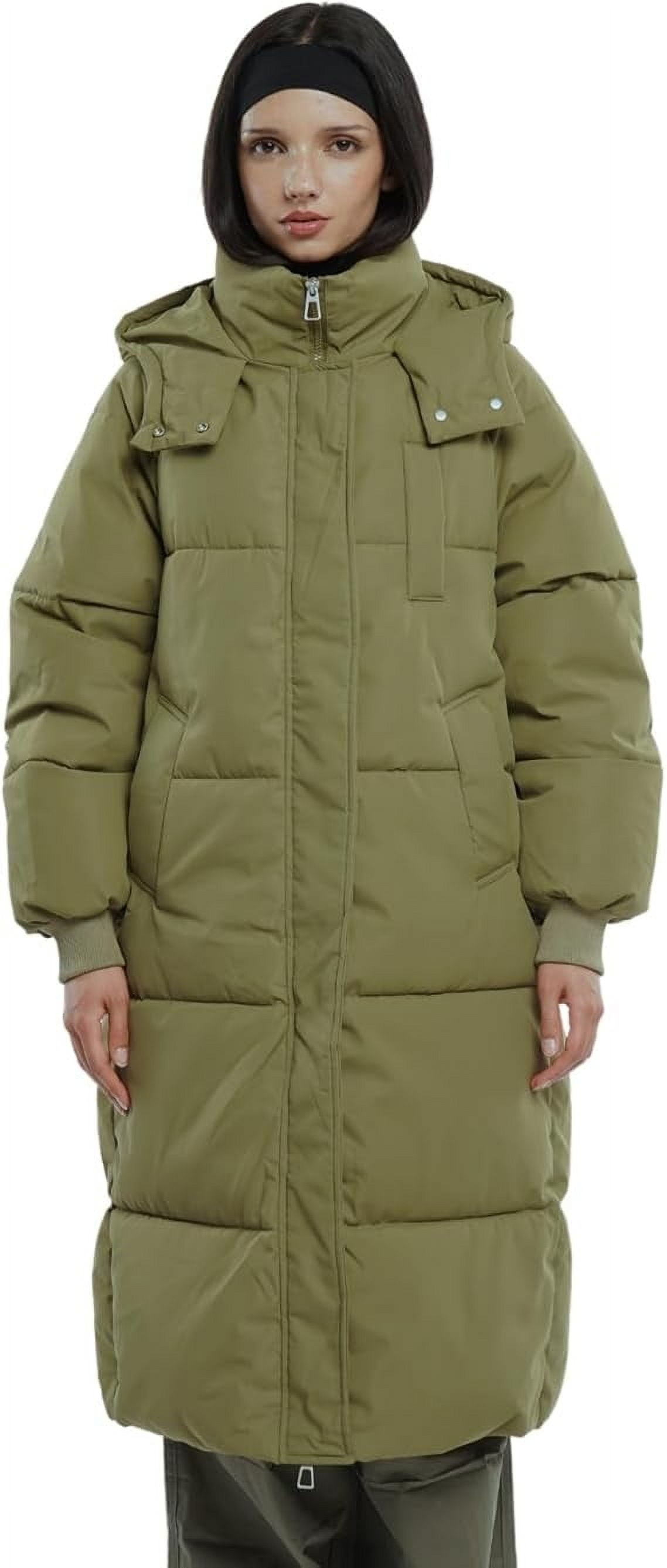 PUFFIT Long Puffer Jacket for Women,Ultra Soft Winter Coat Hooded with ...