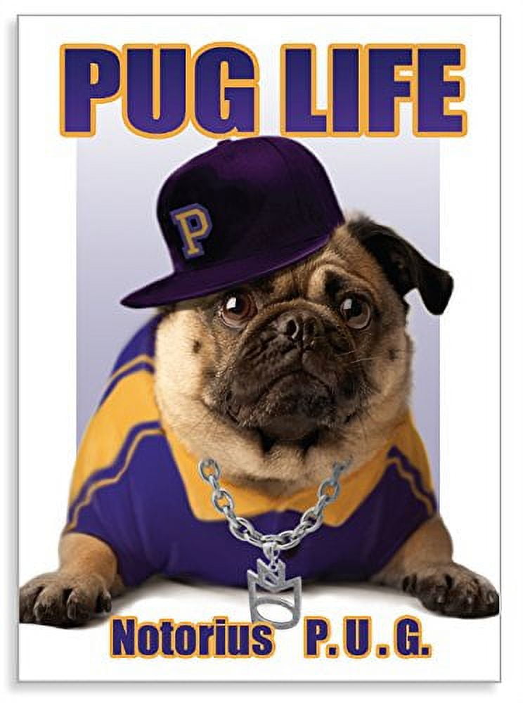 PUGGO Pugs Art Collection, PUGGO HIP Pug, - Officially Licensed ...