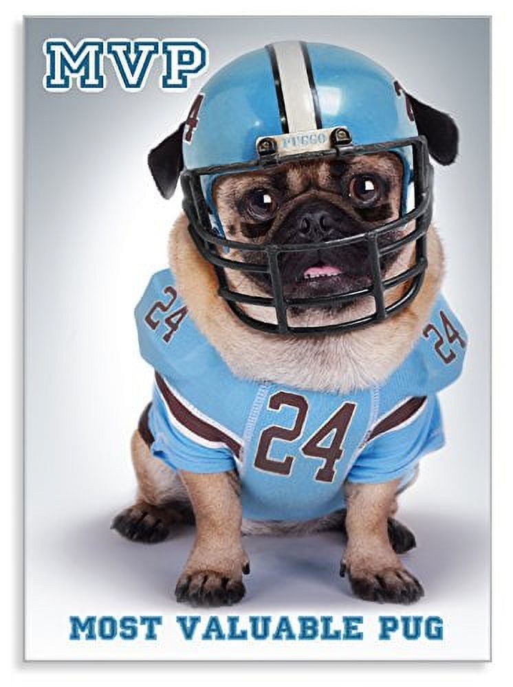 Puggo Most Valuable Pug - Officially Licensed Pug Heavy Duty Magnet - 2 ...