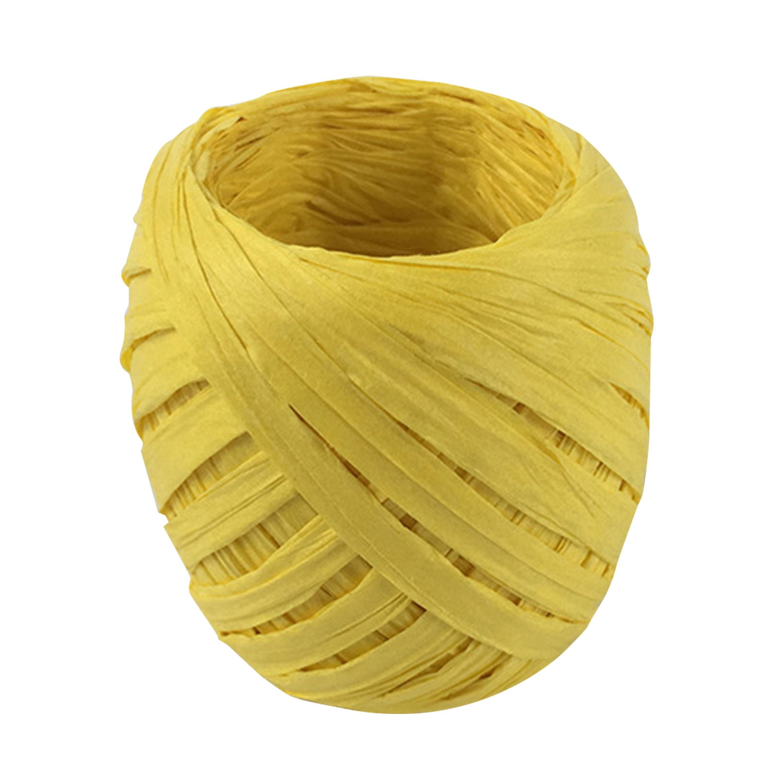 PUIYRBS Gift Box Christmas Decorations Raffia String, 20M Raffia Ribbon ...