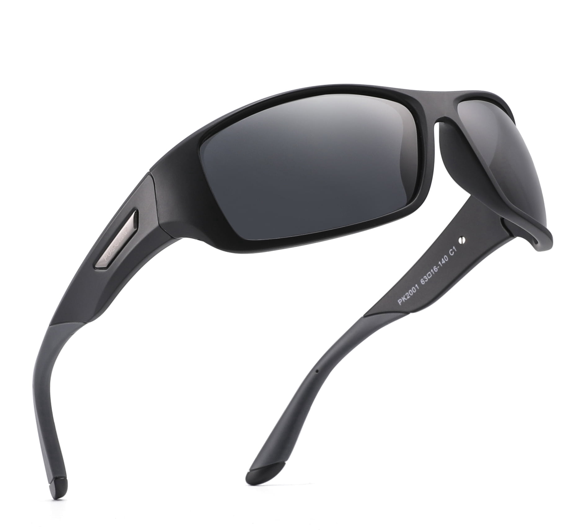 PUKCLAR Polarized Sports Sunglasses, UV400 Protection, Lightweight ...