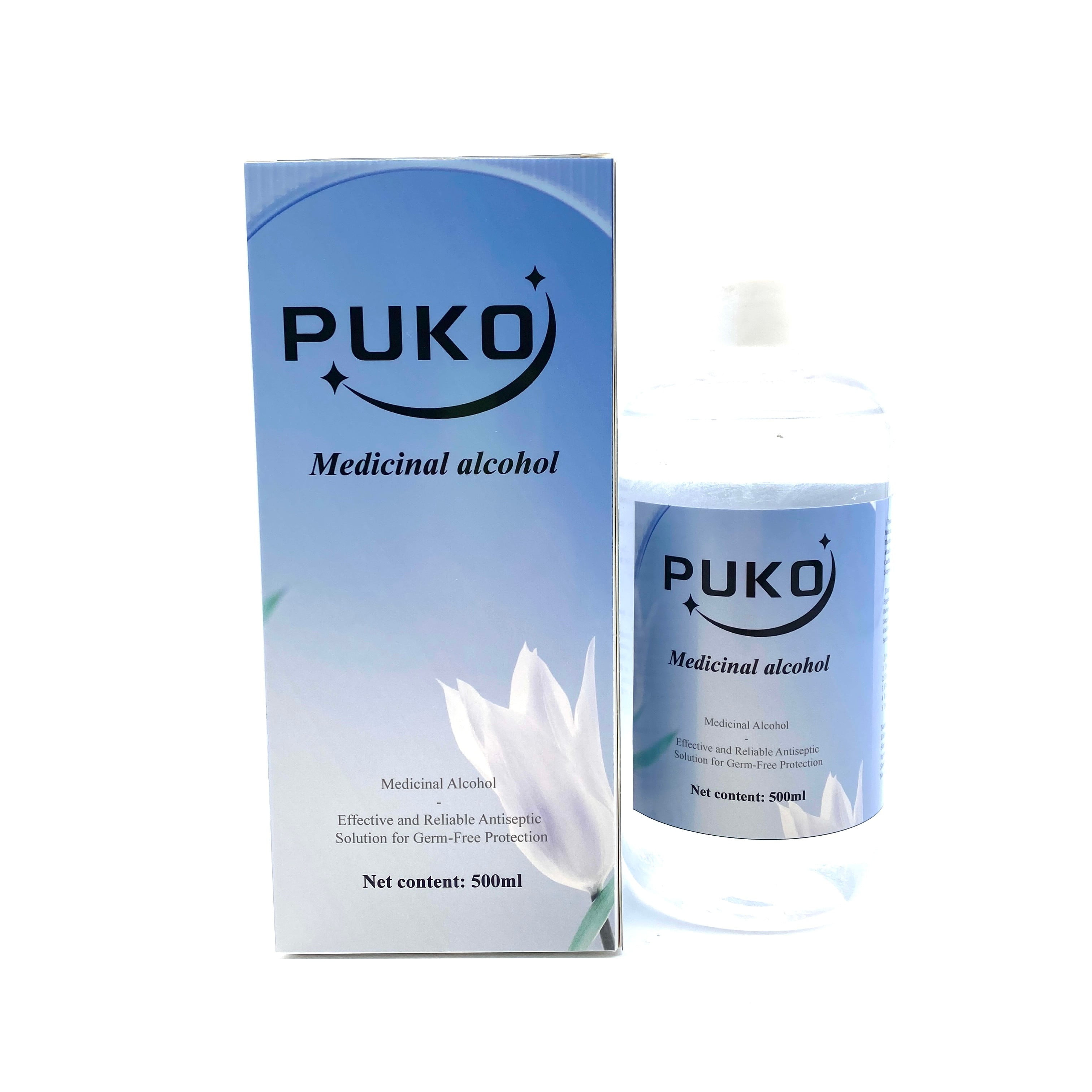PUKO Medicinal alcohol Effective Disinfectant for Wound Cleaning and ...