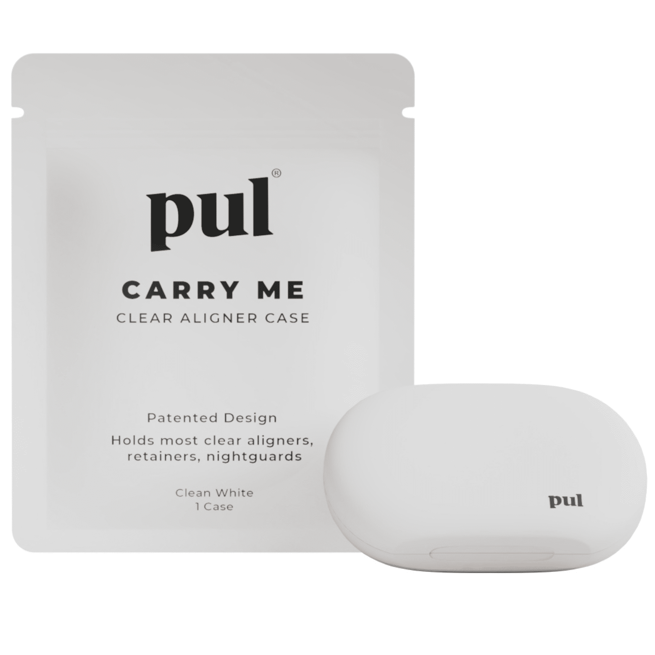 PUL Retainer Case for Invisalign,Clear Aligners, and Retainers, Plastic ...