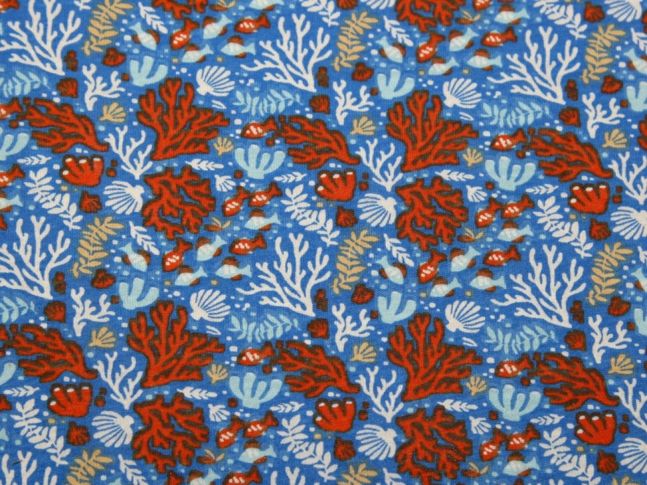 PUL Coated Jersey Stretch Knit Dress Fabric Blue - per yard - Walmart.com