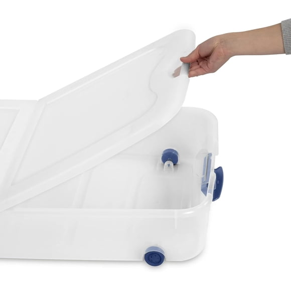 Shallow Underbed Storage Containers