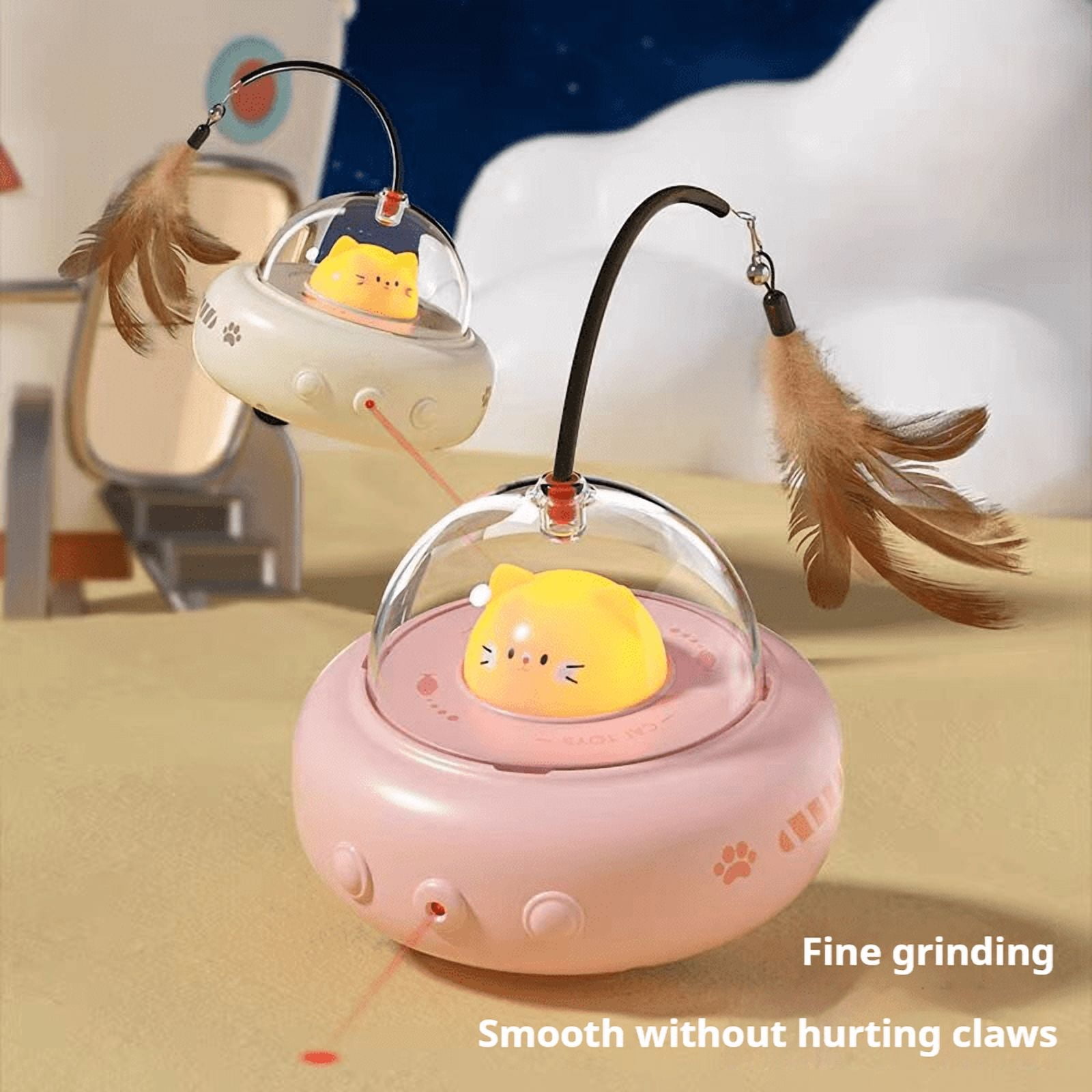 PULANLA Automatic Cat Laser Pointer Toy - Interactive Cat Toys for Indoor Cats, 360 ° Random ...