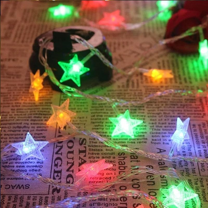 PULANLA Star String Lights for Bedroom - 32.81Ft 80 LED Fairy Christmas ...