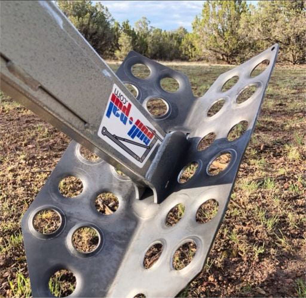 PULL-PAL WINCH ANCHOR 14000 W/ DIMPLED SPADE & Mounting Kit & Case ...