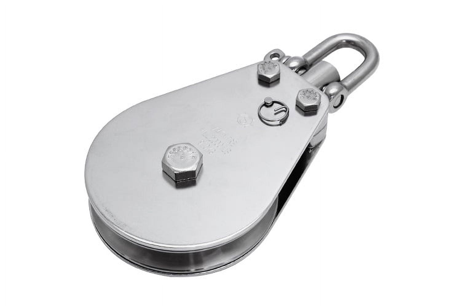 PULL-PRO D SHACKLE BLOCK HILOAD, 1/4" W, 4.0", BU, 316 SS - Walmart.com