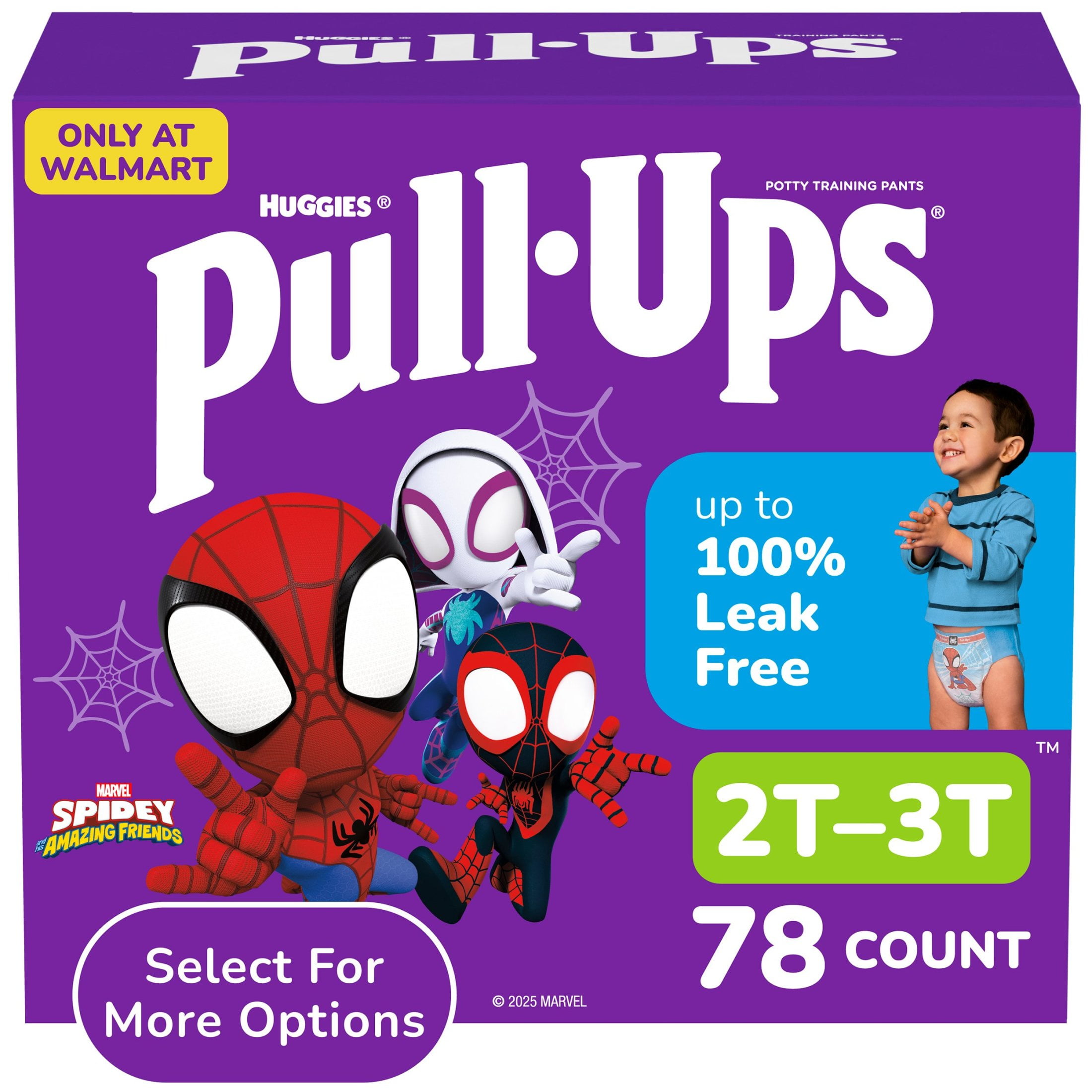 Pull-Ups Boys' Potty Training Pants, 2T-3T (16-34 lbs), 78 Count ...