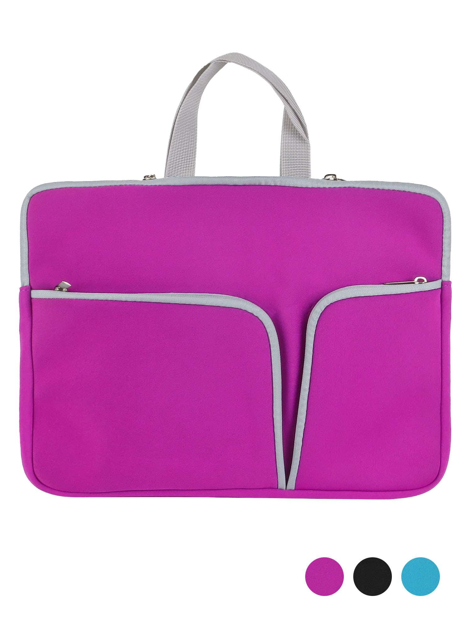 PULLIMORE 11-15 Inch Portable Protective Slim Laptop Padded Carrying ...