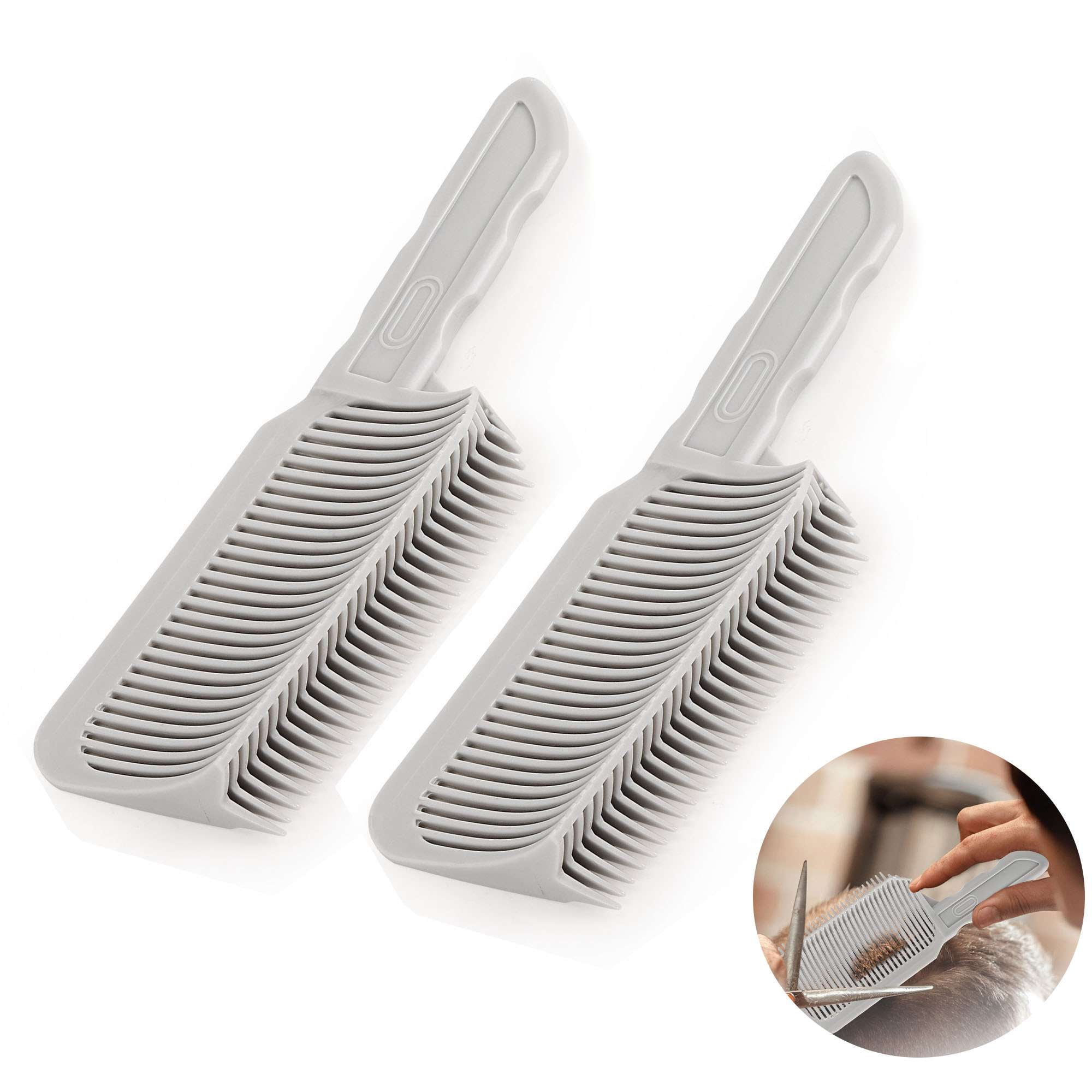 PULLIMORE 2 Pack Blending Comb Barber Professional Hair Styling for ...