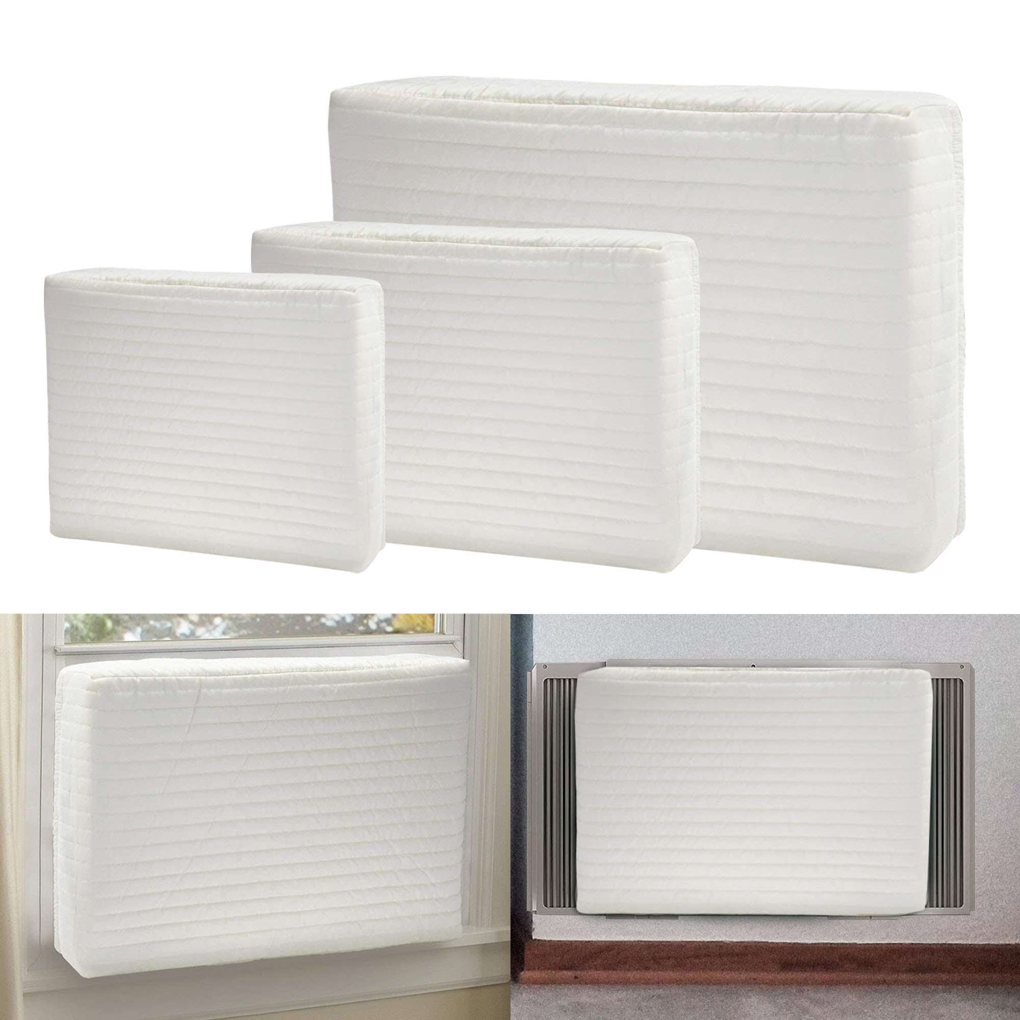 PULLIMORE Indoor Air Conditioner Cover for Window Units,Waterproof Anti ...