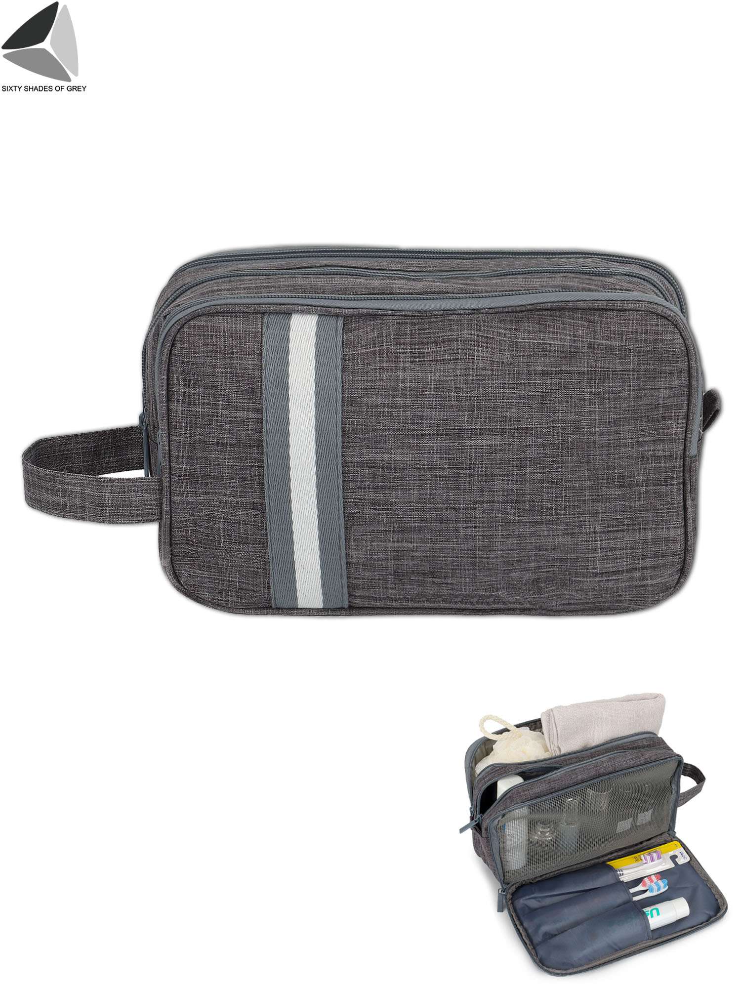 PULLIMORE Toiletry Bag for Men & Women, Hanging Dopp Kit Water ...
