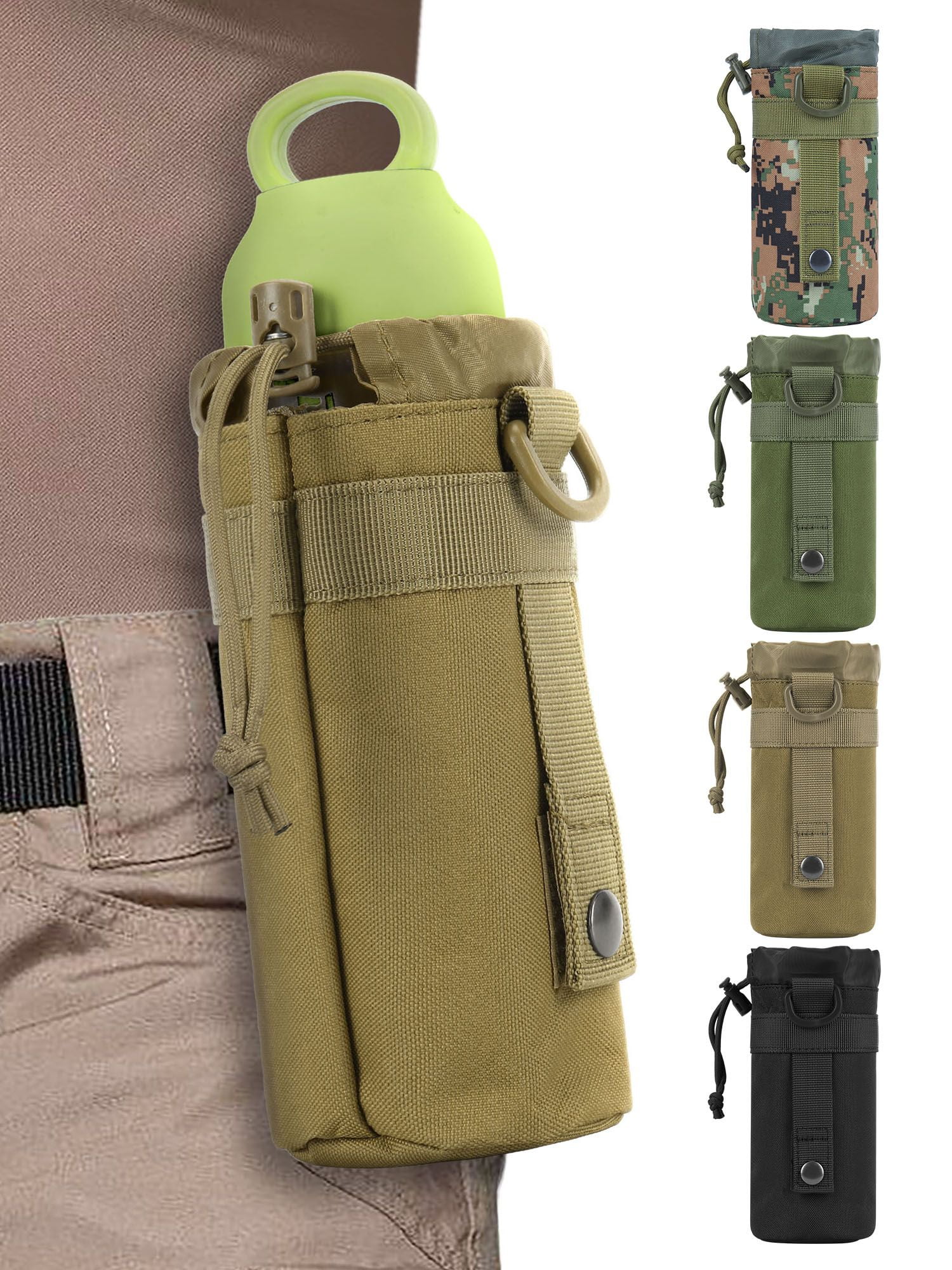 PULLIMORE Travel Water Bottle Bag Kettle Pouch Carry Bag Case for ...