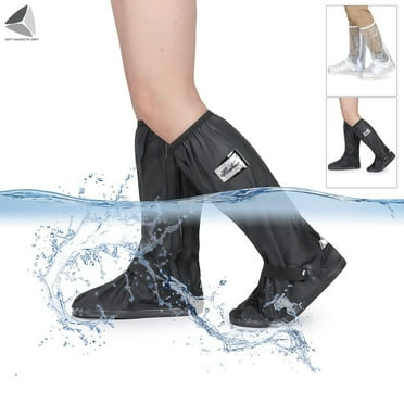 Deago Waterproof Shoe Covers Non-Slip & Foldable Rain Boot Shoe Cover ...
