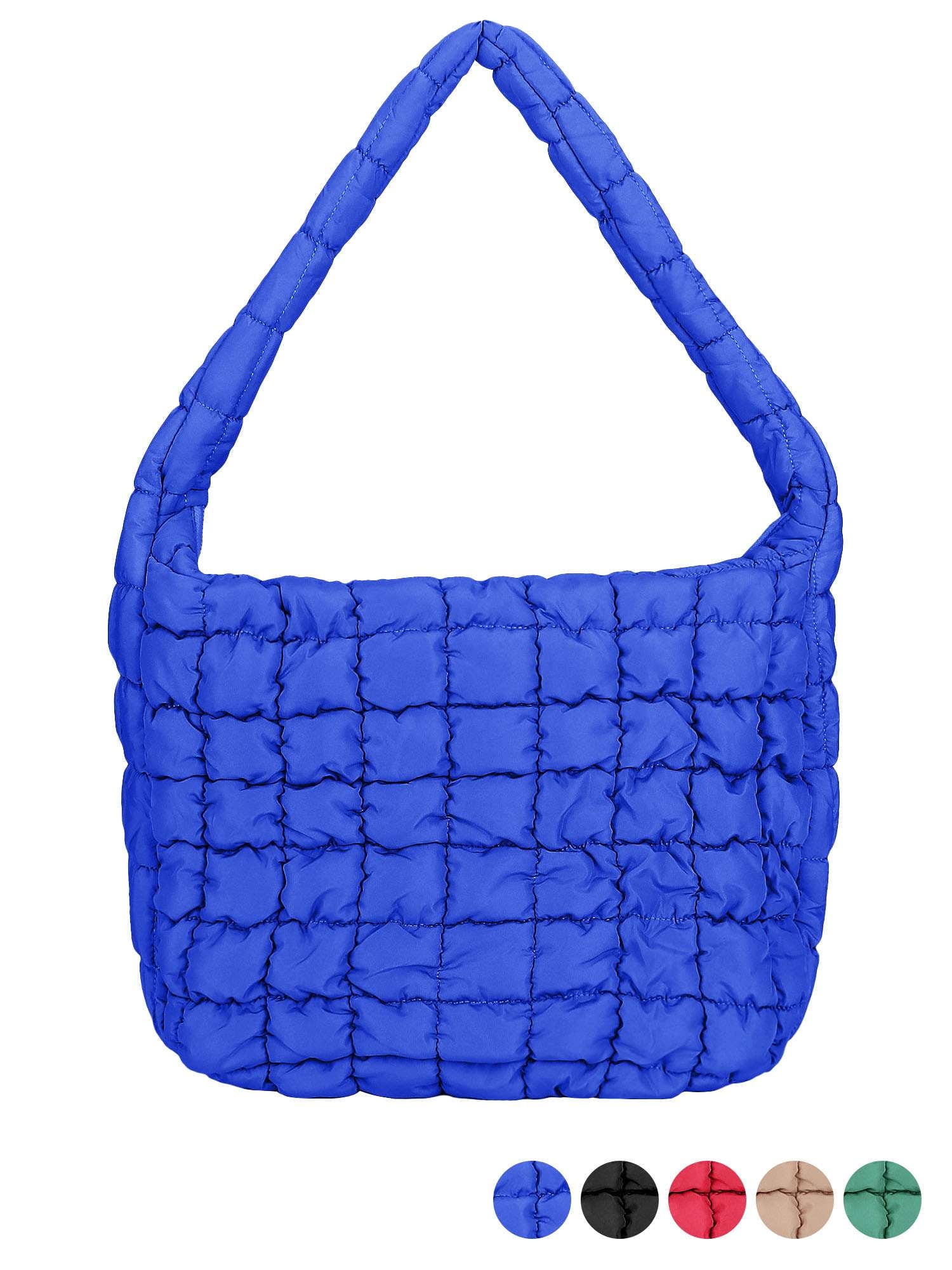 PULLIMORE Women Quilted Tote Bags Lightweight Quilted Padding Handbag ...