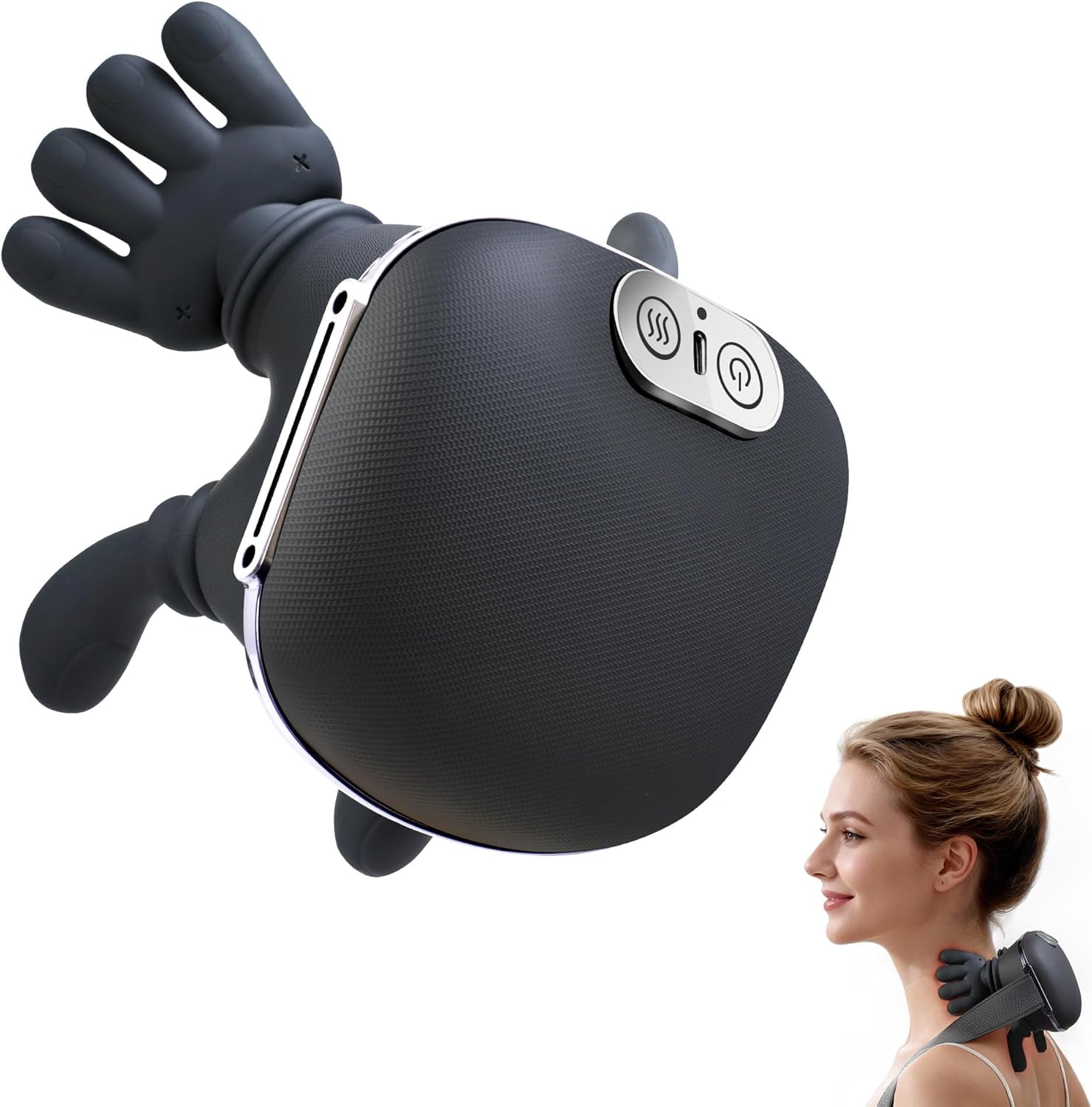 PULMCheerger Bionic Heated Massage Master, Neck and Shoulder Massager ...