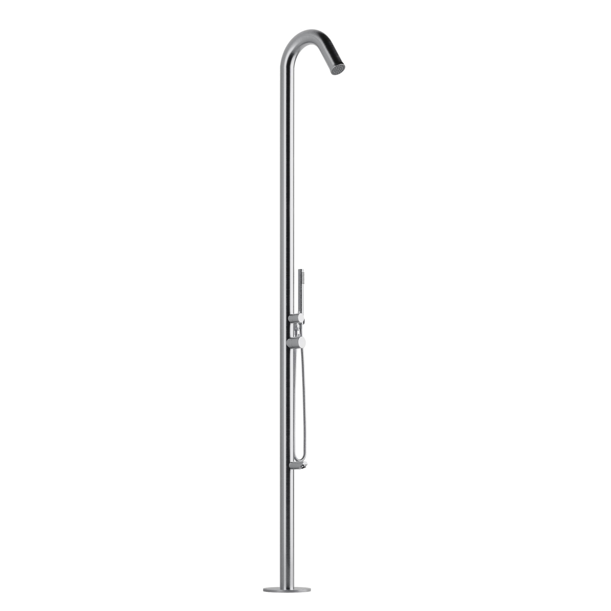 PULSE Wave Handheld Outdoor ShowerSpa Stainless Steel Shower System ...