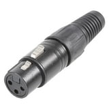 PULSE - XLR Socket, 3 Pin, Black - Walmart.com