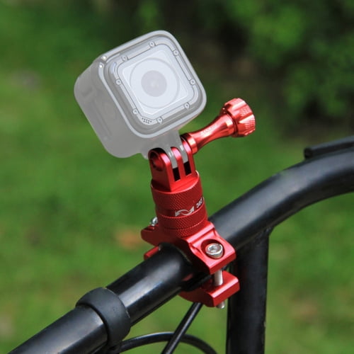 PULUZ 360 Degree Rotation Bike Aluminum Handlebar Adapter Mount with ...
