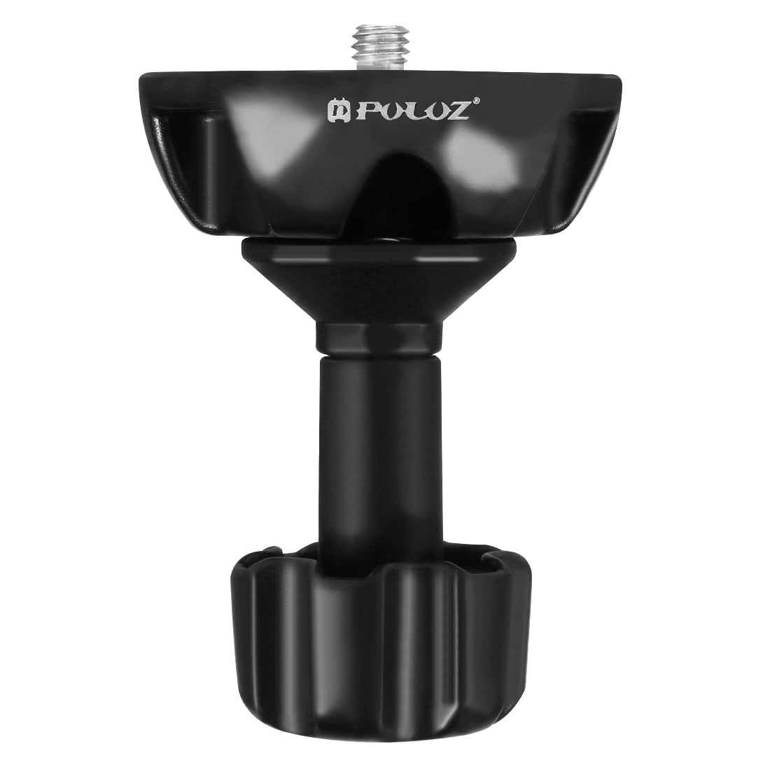 PULUZ 75mm Half Ball Flat to Bowl Adapter for Fluid Head Tripod DSLR ...