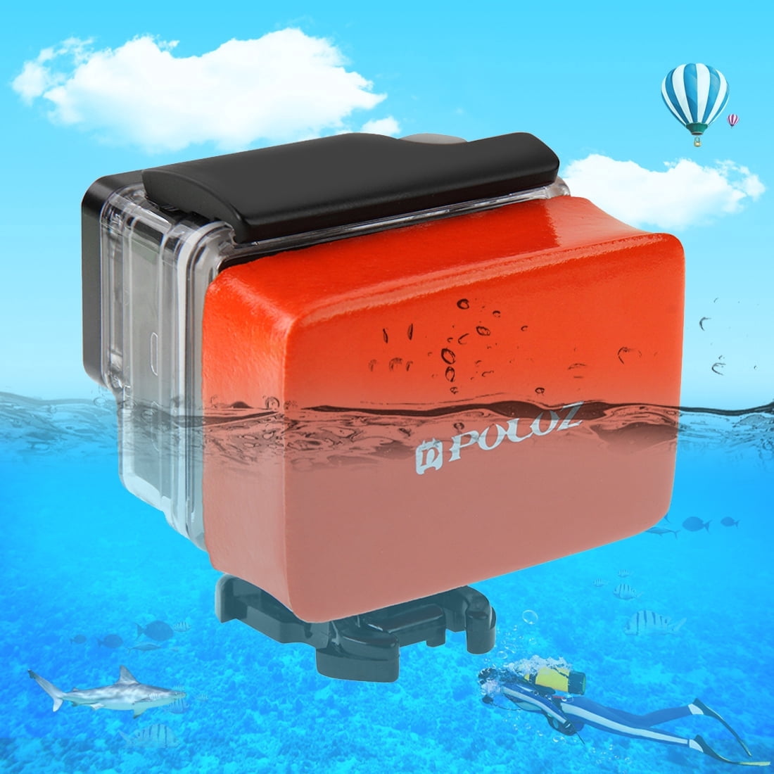 QKOO Floaty Sponge with Adhesive Sticker for GoPro, Insta360, DJI and ...