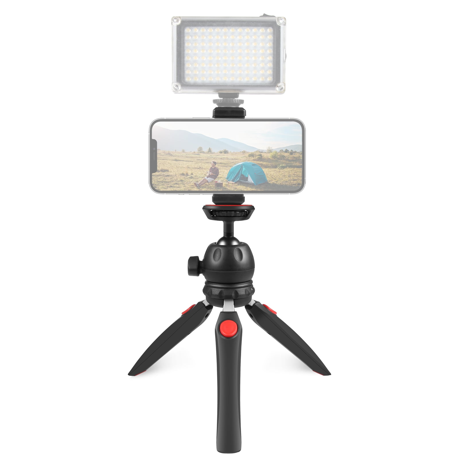 PULUZ Mini VLOG Live Stabilizer Stand Tripod with Phone Clamp for ...