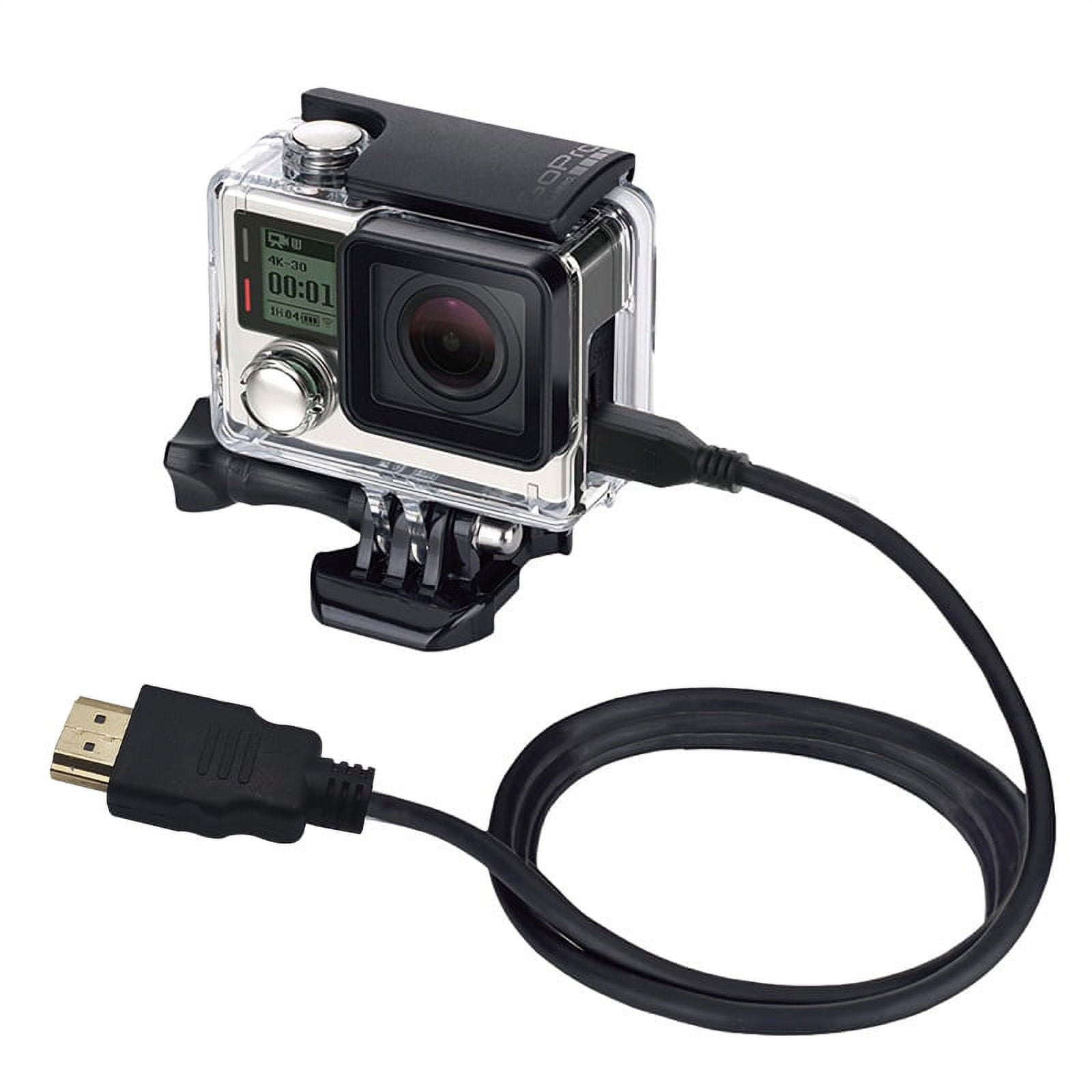 PULUZ Video 19 Pin HDMI to Micro HDMI Cable for GoPro Hero11 Black ...