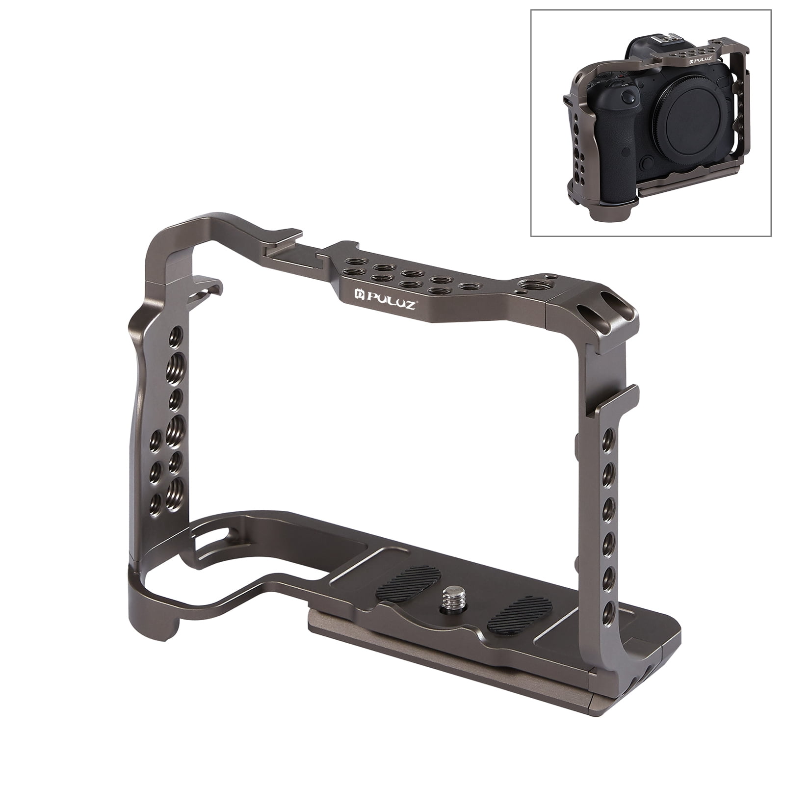 PULUZ Video Camera Cage Stabilizer for Canon EOS R5 / R5C / EOS R6 / R6 ...