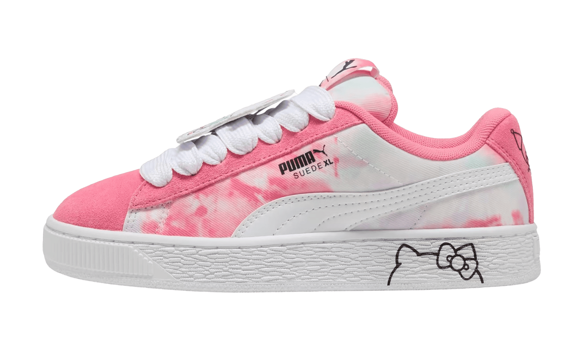 PUMA GRADE SCHOOL Suede Xl Hk & Fr Jr GS "MAGIC ROSE PEACEFUL BLUE ...