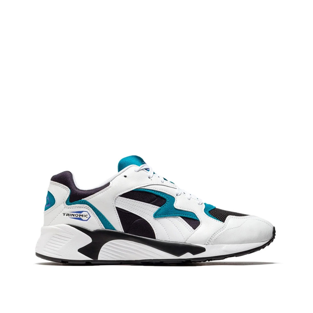 PUMA Male Adult Men 8.5 386569-07 White Black Ocean - Walmart.com