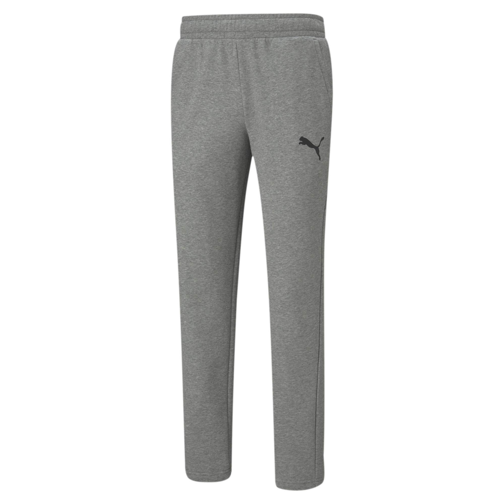 PUMA Men's Essentials Logo Sweatpants, Cotton Polyester Blend, French ...