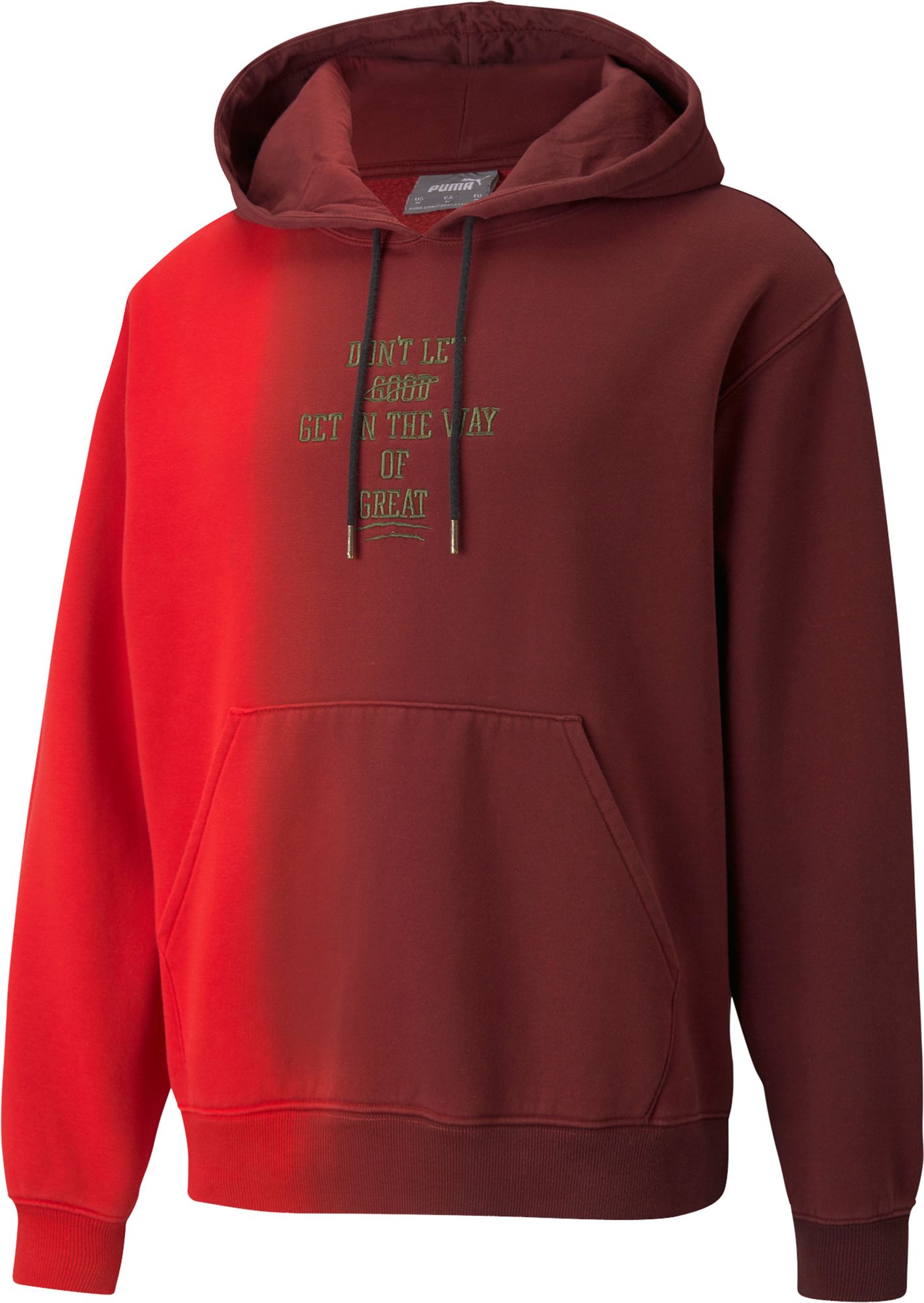 PUMA Men's Fist Pick Hoodie (Cordovan, S) - Walmart.com