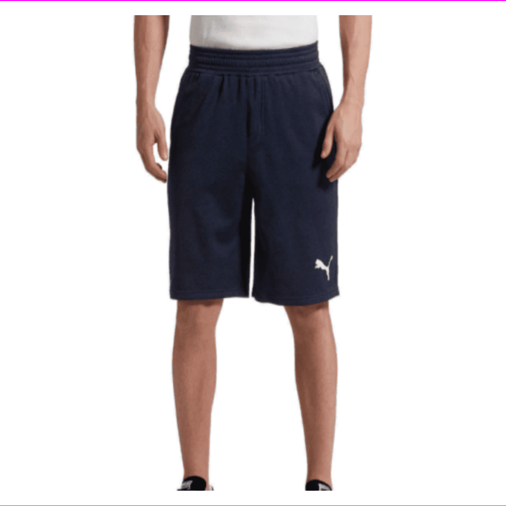 PUMA Men's NRGY Active 10IN Short M/Peacoat Heather - Walmart.com