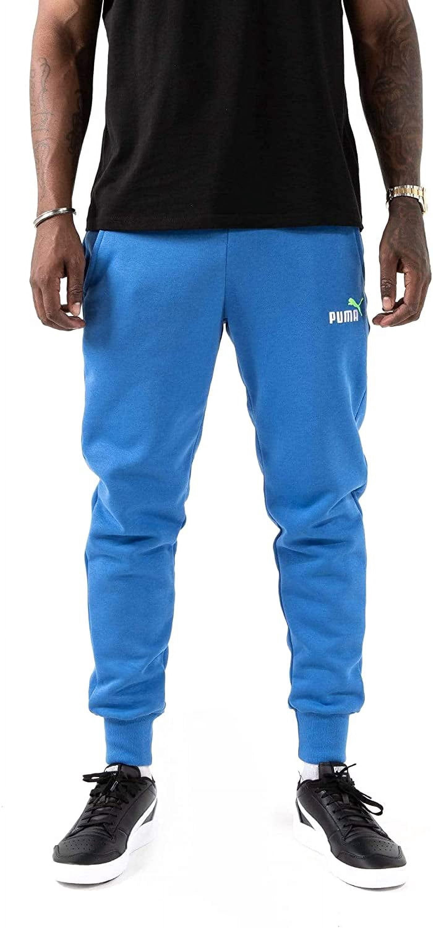 PUMA Mens Essential Embroidery Logo Pant - Walmart.com